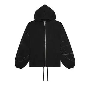 PLEASURES Digital Zip Poncho Hoodie