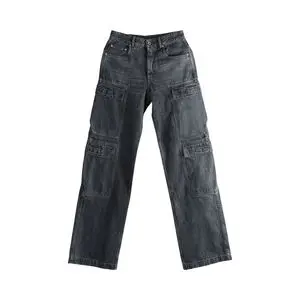 Rick Owens Double Cargo Jeans - Grey