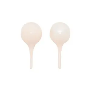 Ottolinger Dipped Pearl Stud Earrings - Pink