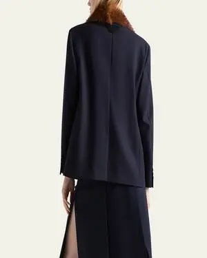Prada Single-breasted Wool Blazer