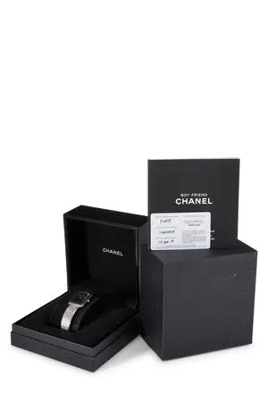 Chanel Boyfriend Stainless Steel Watch