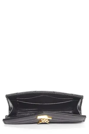 Saint Laurent Grained Calfskin Envelope Wallet