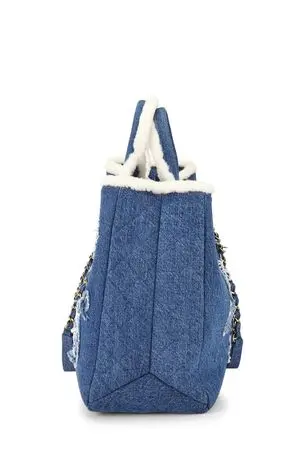 Chanel Paris-egypt Shearling Hieroglyph Shopping Tote