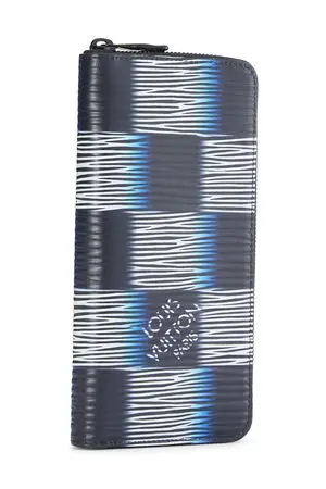 LOUIS VUITTON Multicolor Damier Rush Zippy Vertical