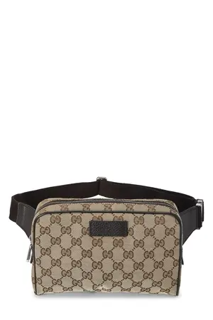 Gucci Original Gg Canvas Waist Pouch - Beige