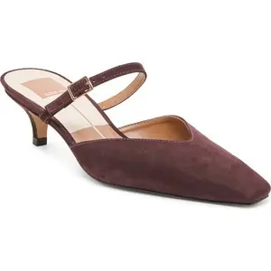 Dolce Vita Morgen Mary Jane Mule Sangria Suede