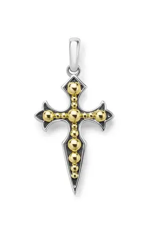 Lagos Anthem Cross Pendant - Silver
