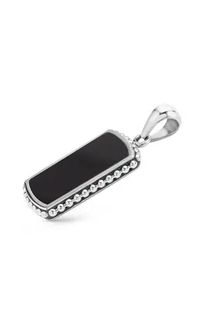 Lagos Anthem Agate Id Tag Pendant