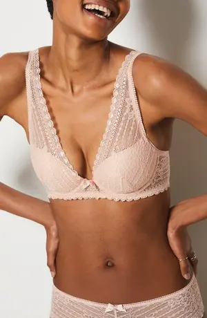 ETAM Panama N°3 Underwire Triangle Bra - Blush