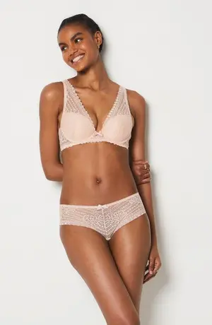 ETAM Panama N°3 Underwire Triangle Bra - Blush