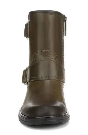 Naturalizer Optimus Moto Boots - Dark Olive