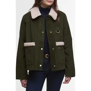 Women's Corduroy Trim Jackets