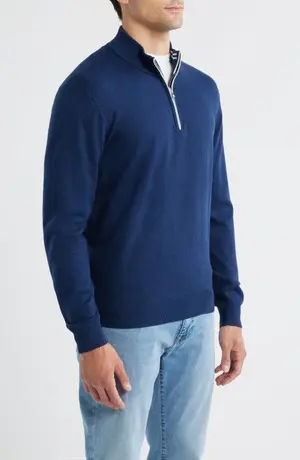 Johnnie-o Desmond Half Zip Sweater
