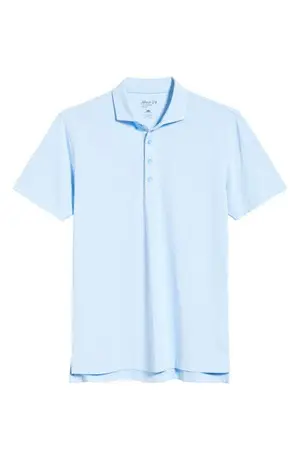 Johnnie-o Clegg Solid Piqué Performance Golf Polo - Maliblu