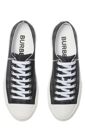 Burberry Jack Check Low Top Sneakers