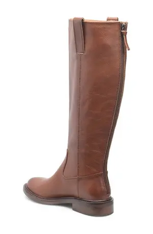 SOFFT Leather Knee High Boots - Golden Brown