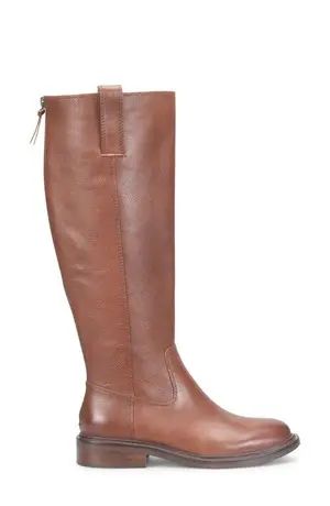 SOFFT Leather Knee High Boots - Golden Brown