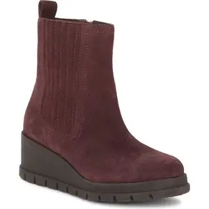 Lucky Brand Platform Wedge Bootie - Winter Cherry