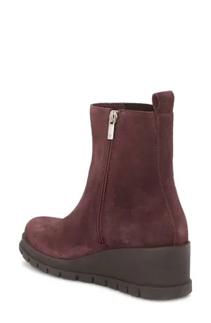 Lucky Brand Platform Wedge Bootie - Winter Cherry