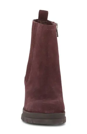 Lucky Brand Platform Wedge Bootie - Winter Cherry