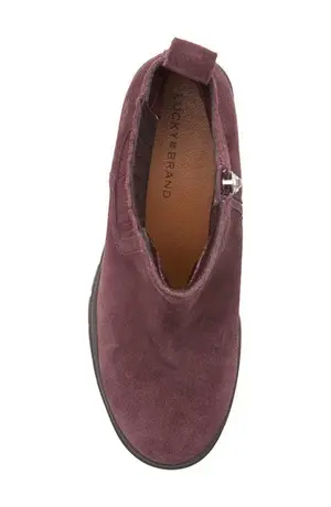Lucky Brand Platform Wedge Bootie - Winter Cherry