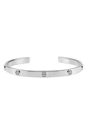 Tory Burch Icon Stud Cuff Tory Silver
