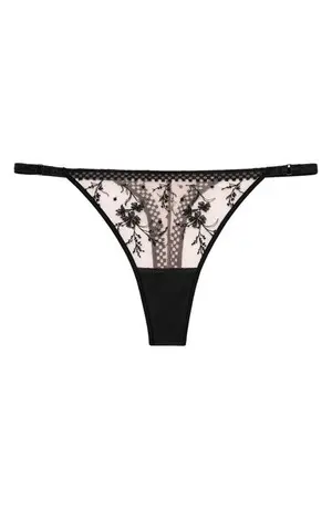 Chantelle Suzy Embroidered Thong