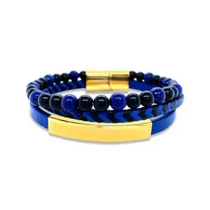 ANNA ZUCKERMAN Sylvanus Bracelet Stack Blue