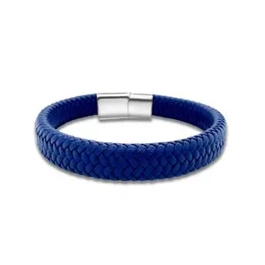 ANNA ZUCKERMAN Lucas Braid Bracelet - Blue