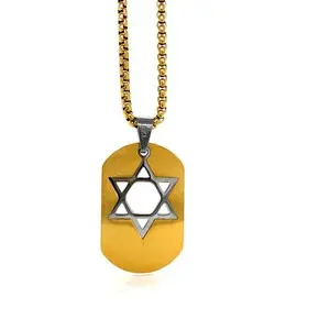 ANNA ZUCKERMAN Zion Star Of David Necklace - Gold