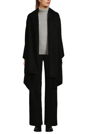 LANDS' END Cashtouch Shawl Wrap