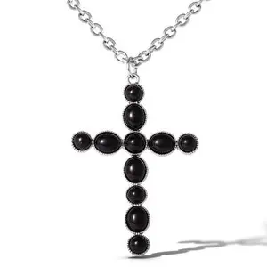 Jessica Simpson Cross Pendant Necklace