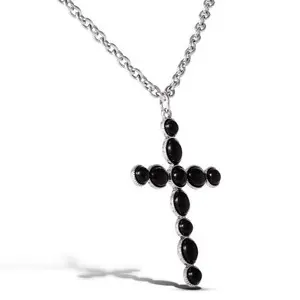 Jessica Simpson Cross Pendant Necklace