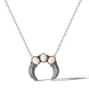 Jessica Simpson Oxidized Silver-tone Necklace