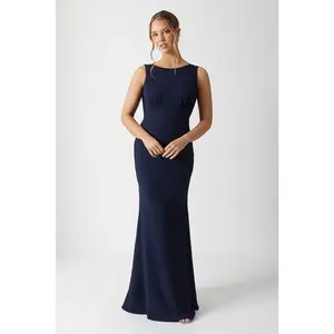 Coast Cowl Back Maxi Dress - Navy