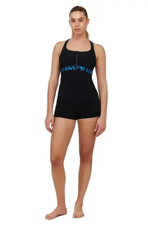 GOTTEX Bondi Beach Scoop Neck Tankini Top - Black
