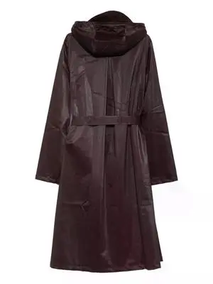 Rains Hooded Belted Jacket