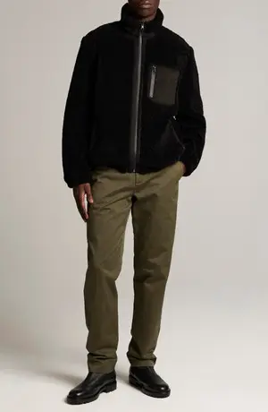 Vince Fleece Zip Jacket