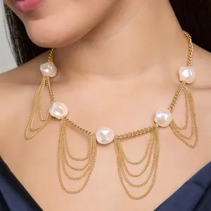 Bcbgmaxazria Pearl Layer Necklace