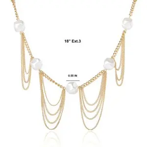 Bcbgmaxazria Pearl Layer Necklace