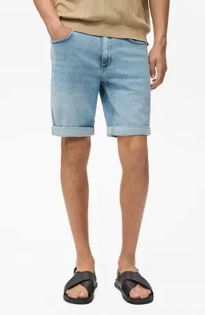 Mango Stretch Shorts For Men