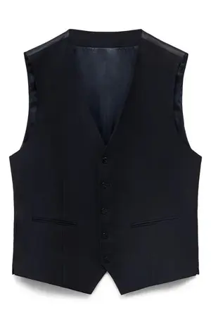 Mango Slim Fit Suit Waistcoat