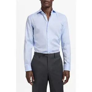 Mango Spread Collar Shirts For Men