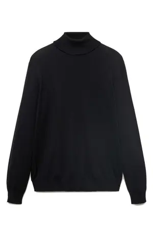 Mango Wool Turtleneck Sweater