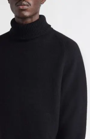 Frenckenberger Cashmere & Wool Turtleneck Sweater