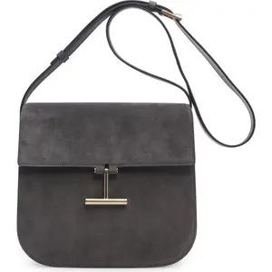 TOM FORD Smooth Suede Crossbody Bag