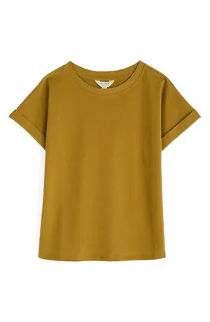 SEASALT CORNWALL Porthzennor Organic Cotton T-shirt - Pear