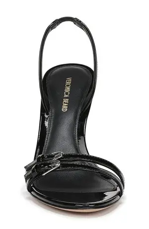 Veronica Beard Austin Slingback Sandals - Black