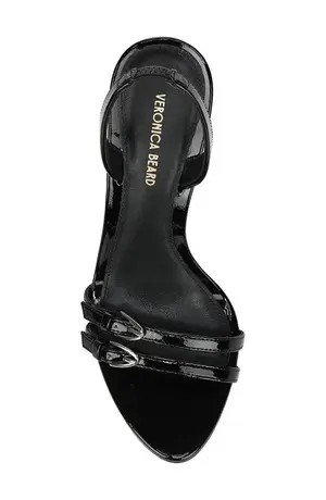 Veronica Beard Austin Slingback Sandals - Black