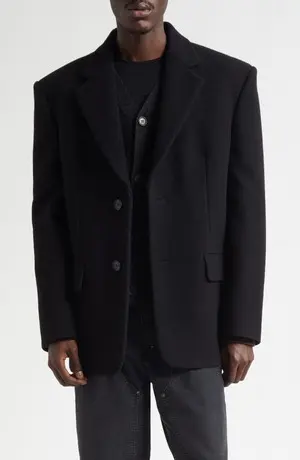 Maison Margiela Notched Lapel Coats For Men